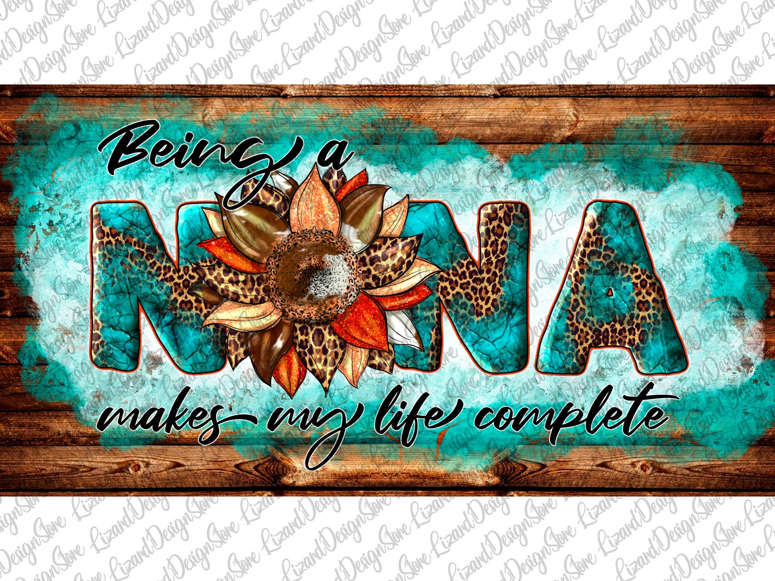 Being a Nana Makes My Life Complete License Plate Png, Nana License ...