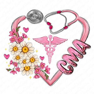 CMA Heart Png Sublimate Designs Download, Certified Medical Assistant ...