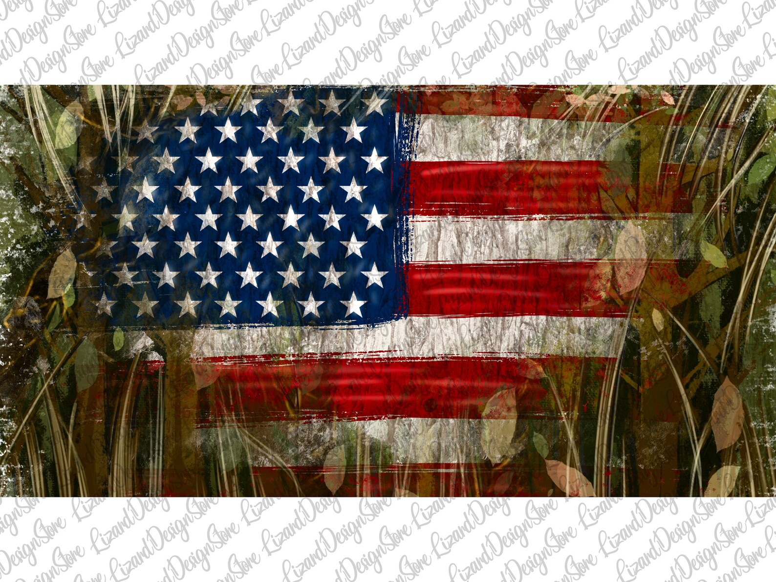American Flag License Plate Png, Camouflage American Flag Background ...