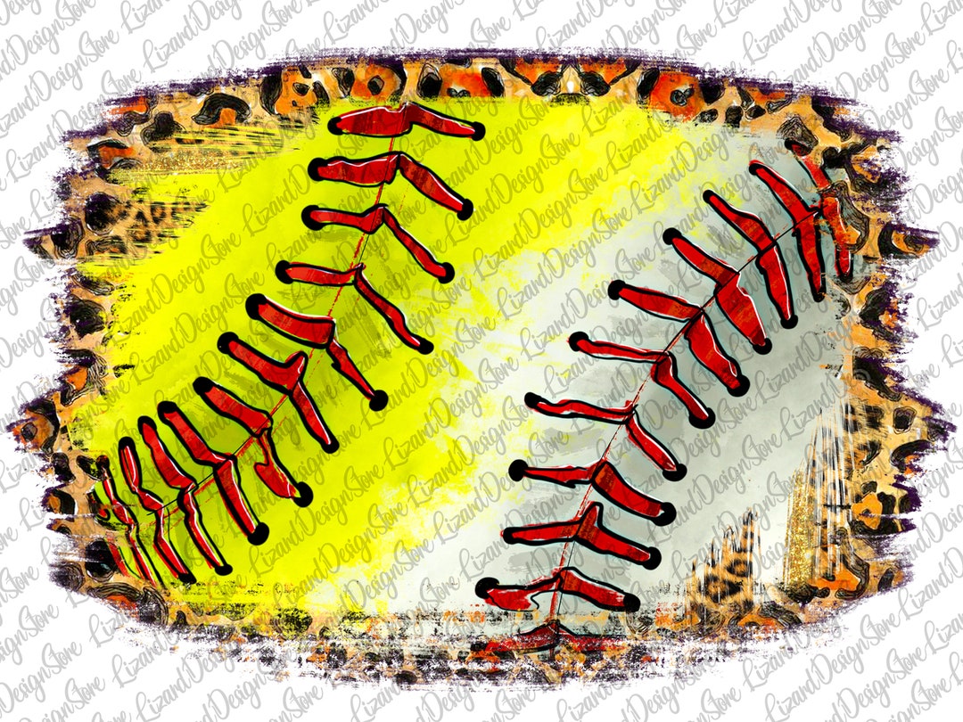 Baseball and Softball and Leopard Background PNG, Splash Frame, Leopard ...