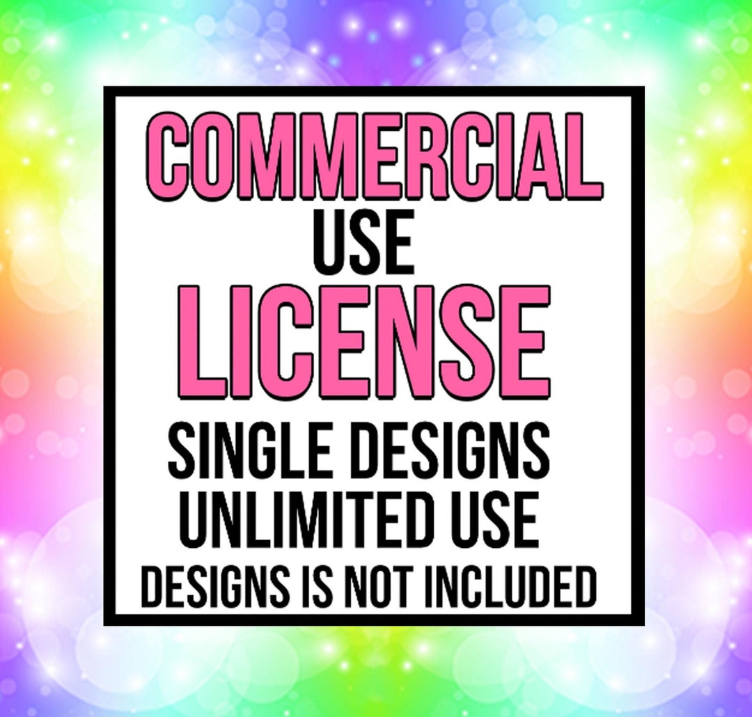 Commercial Use License for Small Businesses and Physical Products ...