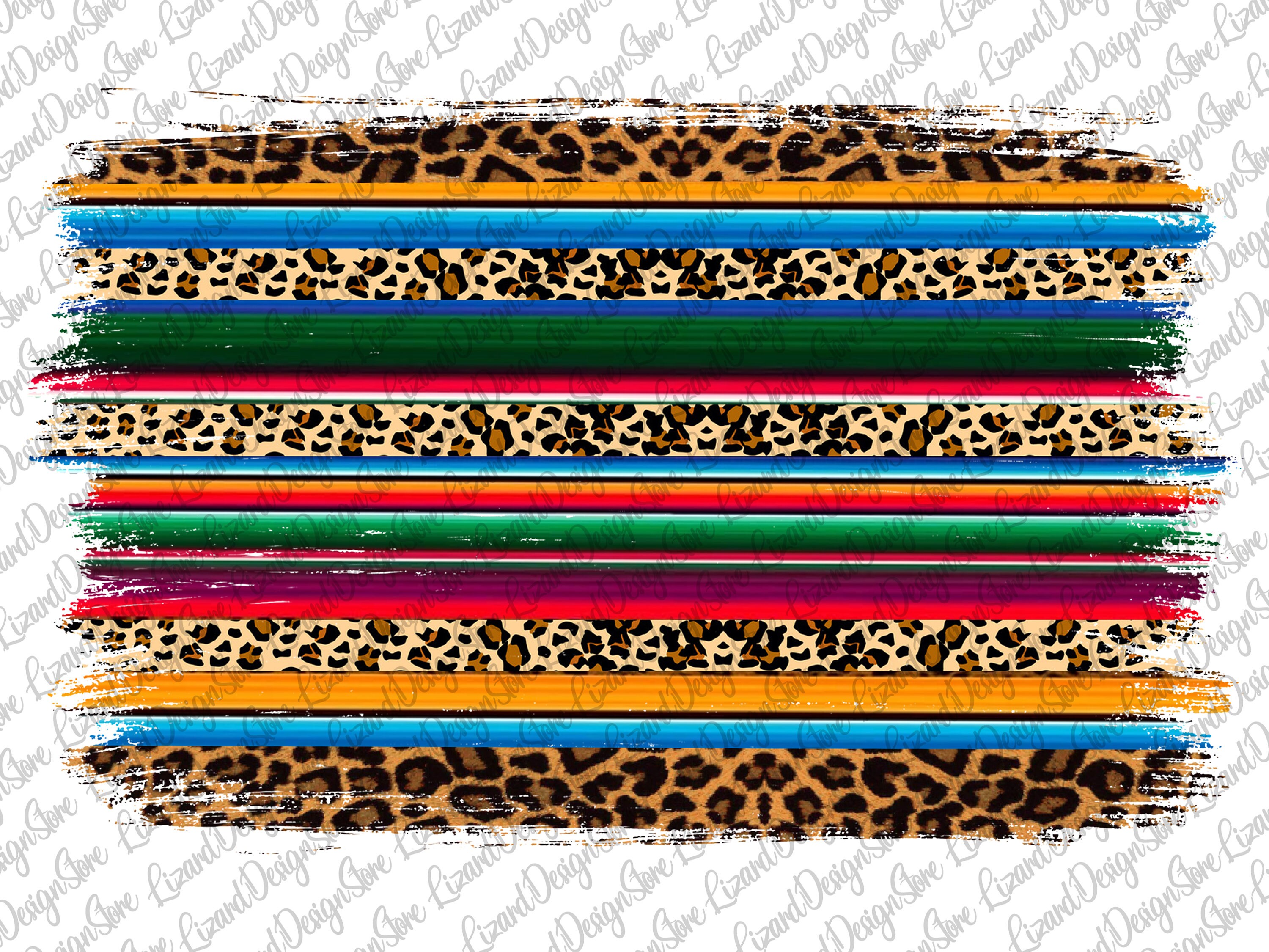 Serape Leopard Background Png Serape Patern Png Leoaprd - Etsy
