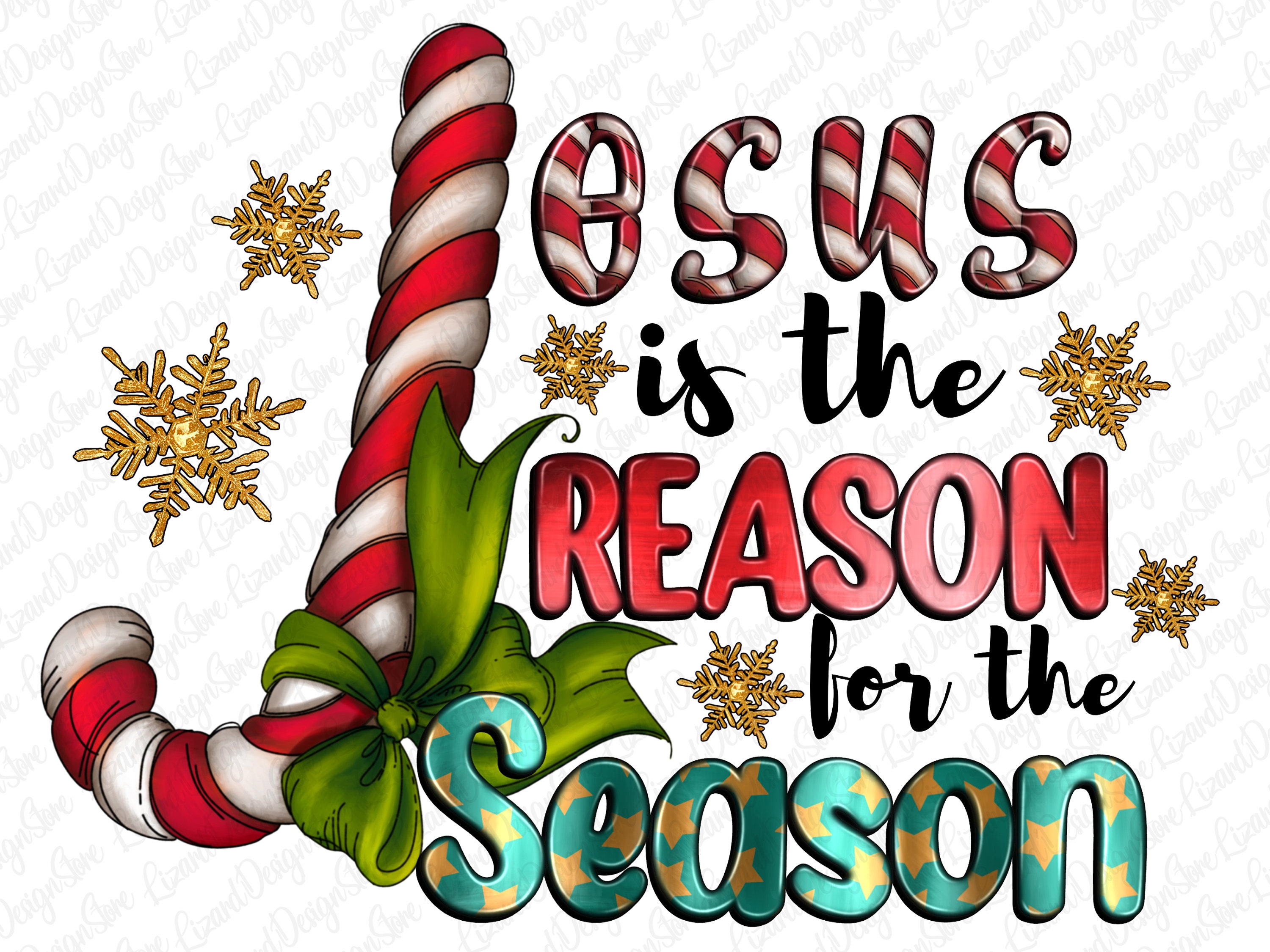 Jesus is the Reason Png, Christmas PNG, Merry Christmas Png,christmas ...