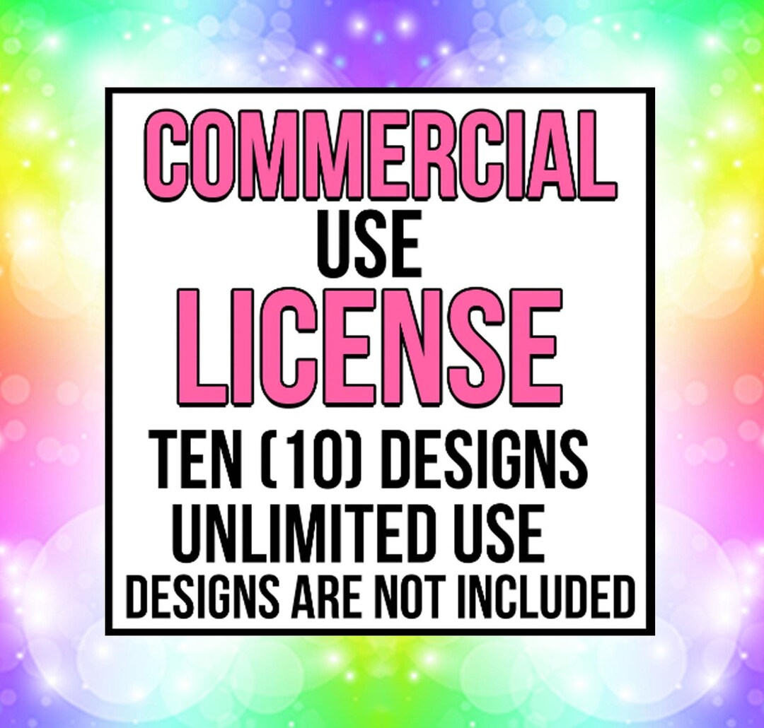 Commercial Use License for Small Businesses and Physical Products ...