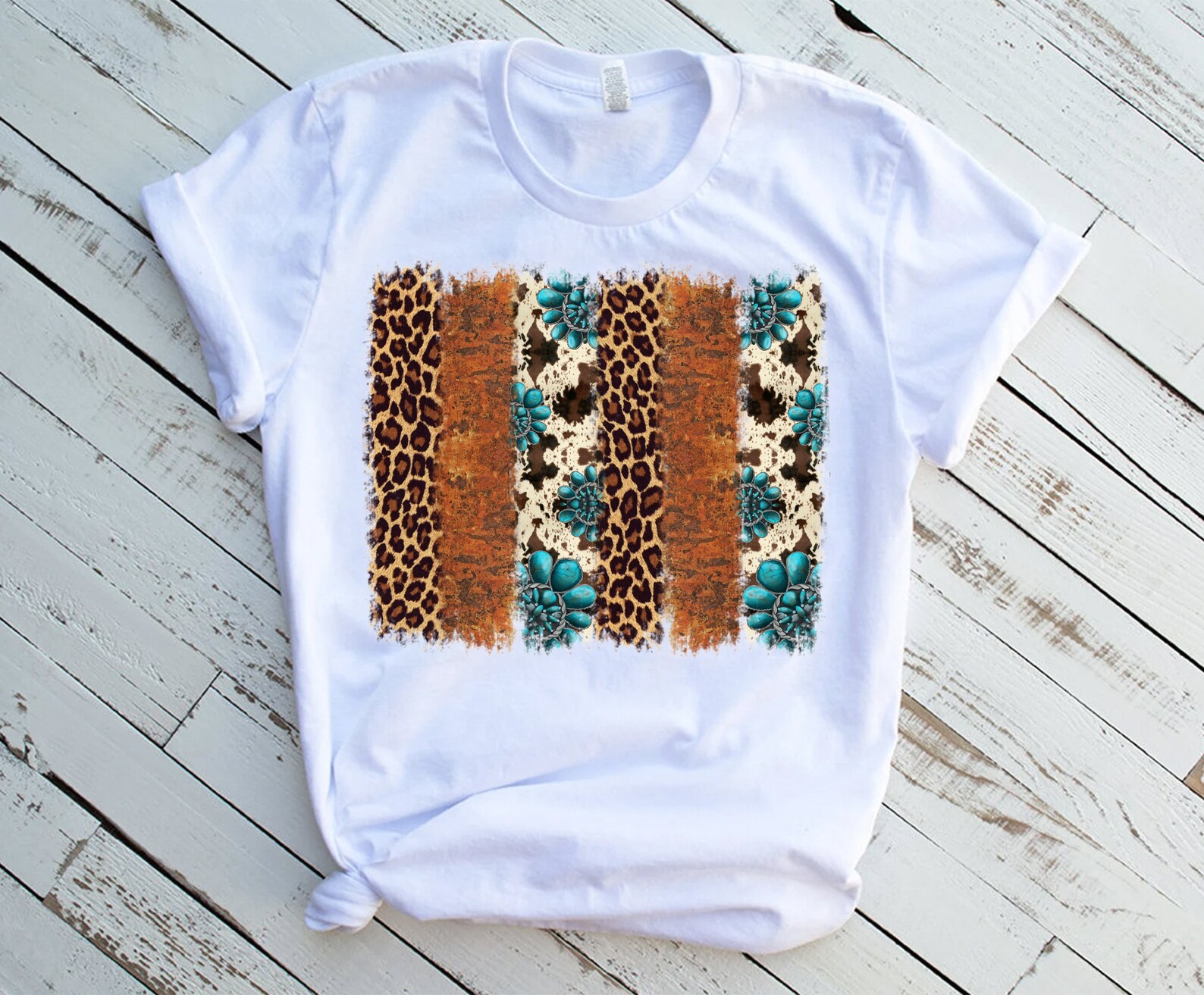 Western Cowhide Turquoise Leopard Gemstone Background Png, Cowhide ...