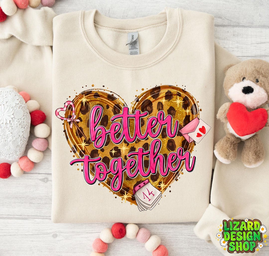 Better Together Png, Valentine Heart Png, Better Together Hearts Png ...