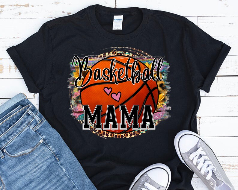 Basketball Mama Design Leopard Basketball Mama Png | Etsy