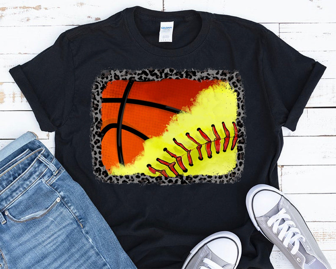 Basketball and Softball Background Design, Basketbal Png, Softball Png ...