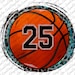 Basketball Number Bundle Design, Basketball Number Png, 5, 10, 15, 20 ...