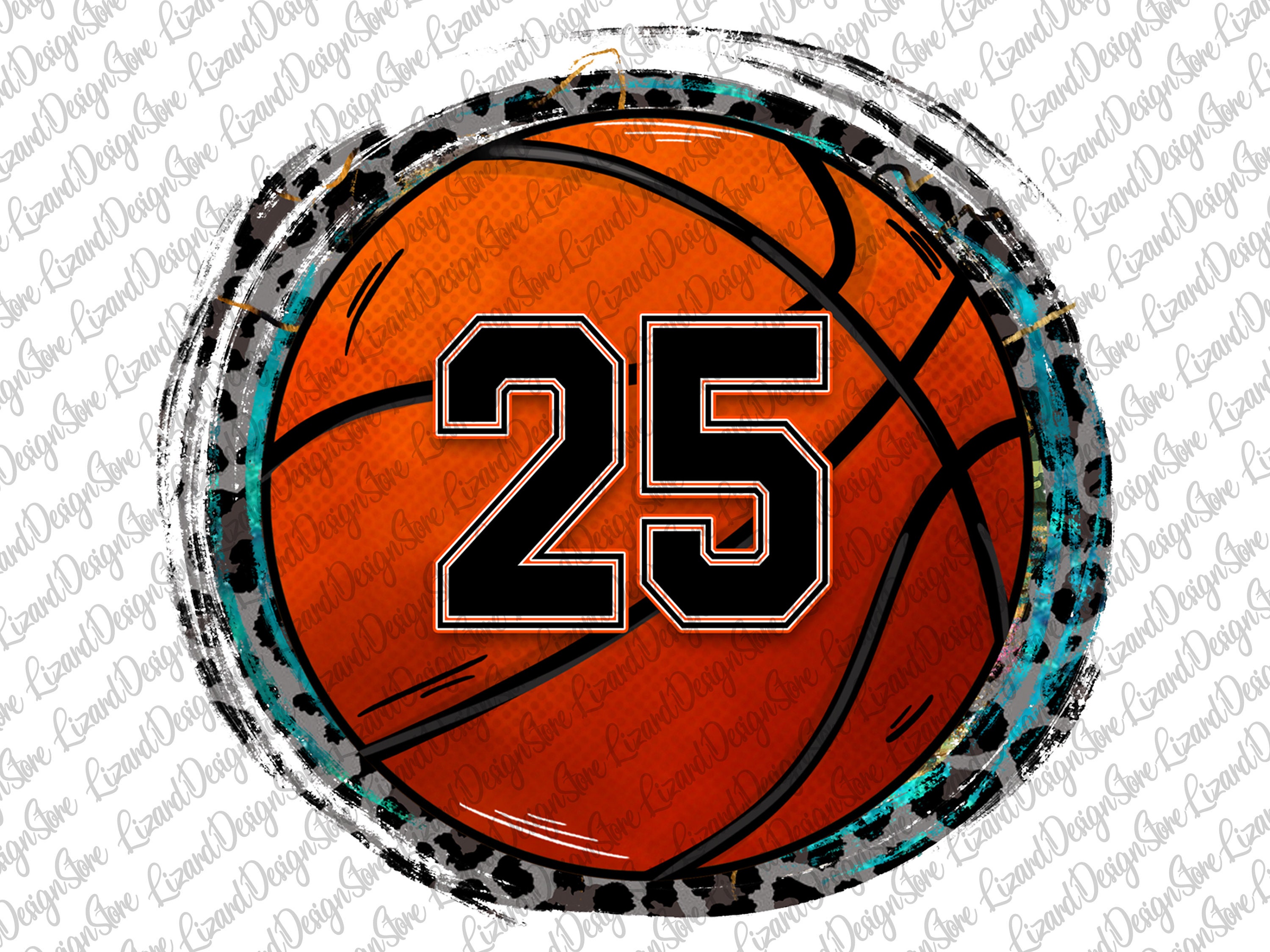 Basketball Number Bundle Design Basketball Number Png 5 10 - Etsy