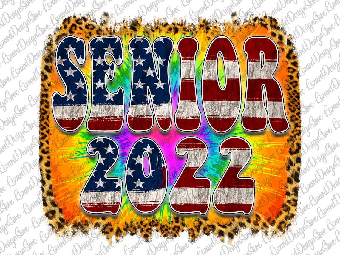 Seniors 2022 Pngseniors 2022 Design USA Flag2022 - Etsy