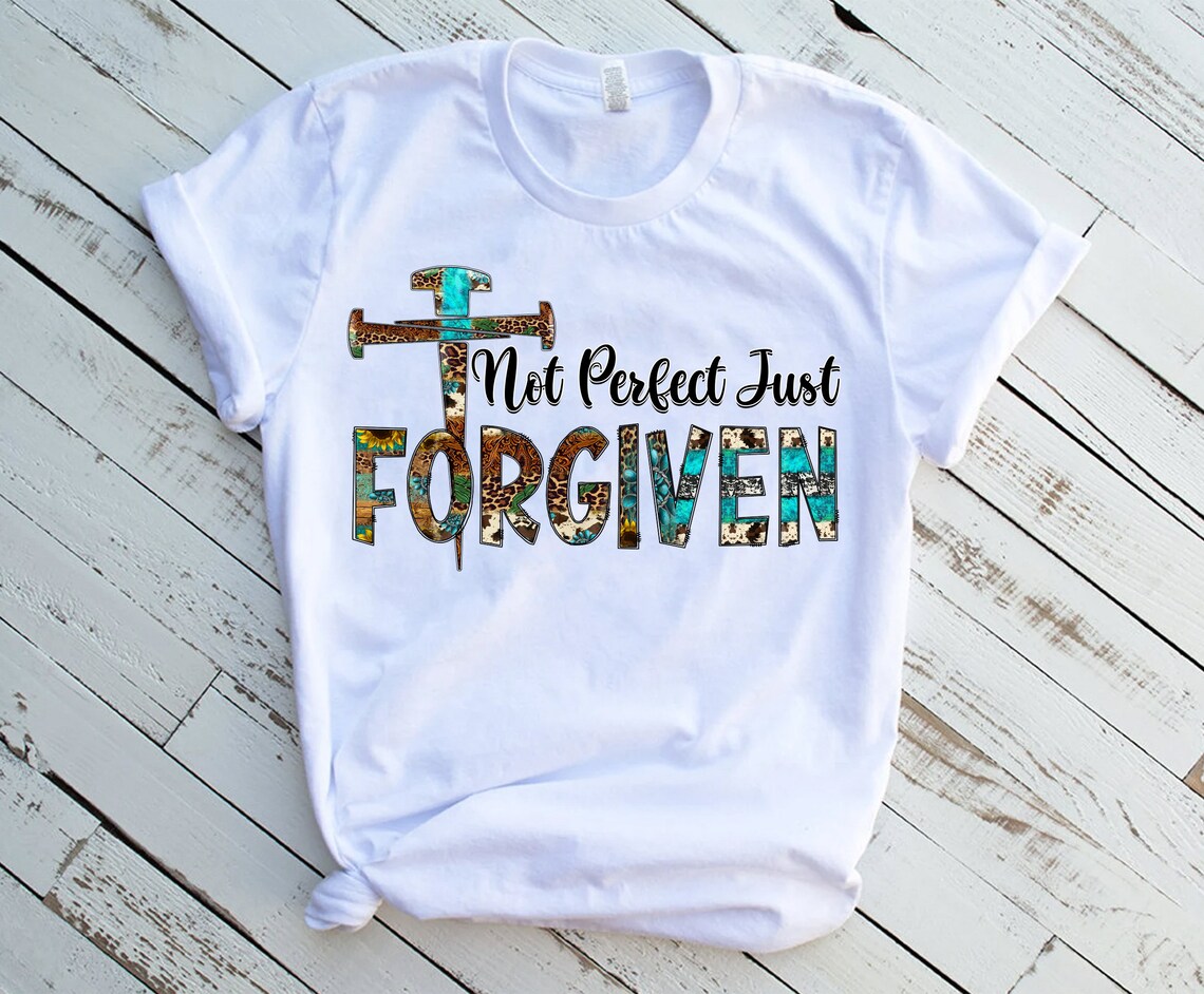 Not Perfect Just Forgiven Png,christian Png, Jesus Lover,jesus Loves Me ...