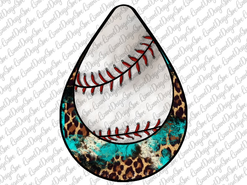 Sport Teardrop Bundle Png File, Baseball Teardrop Earrings, Softball ...