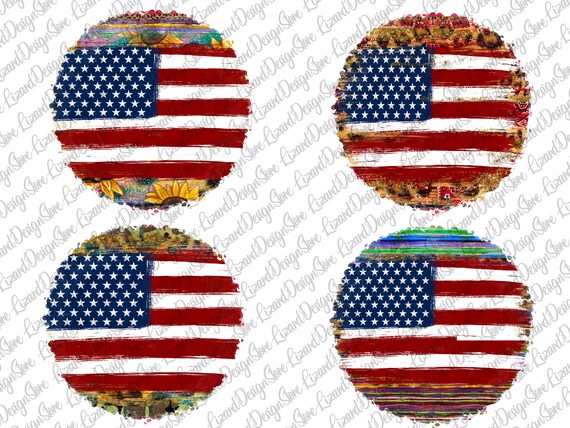 American Flag Png 4 Flag Bundle USA Flag Usa Flag Bundle - Etsy