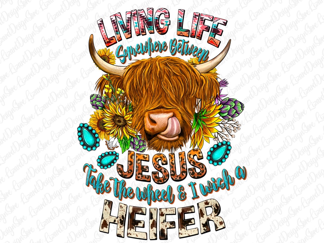 Living Life Somewhere Between Jesus Take the Wheel and I Wish a Heifer ...