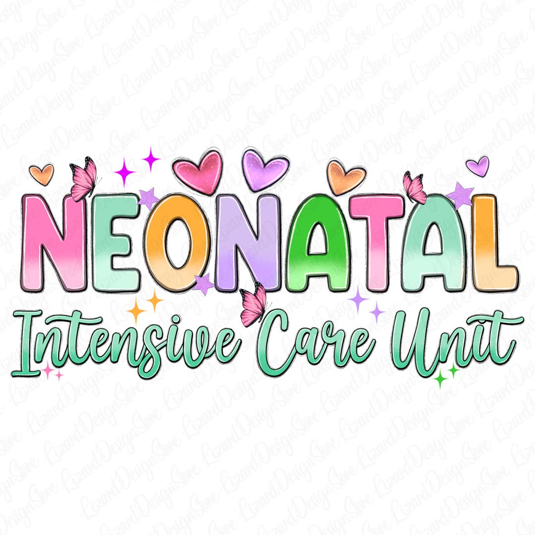 NICU Nurse Neonatal Intensive Care Unit Png Sublimation Design Download ...