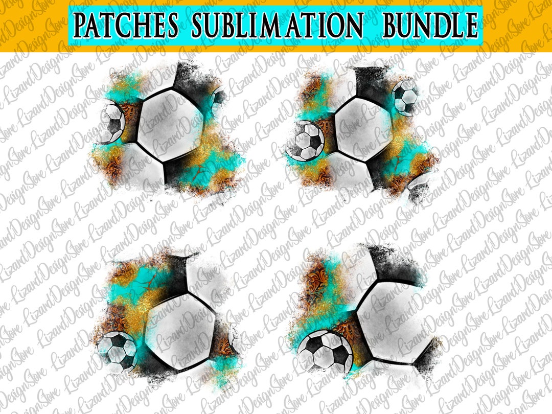 Soccer Patch Bundle Png, Soccer Patches Sublimation Png Bundle ...