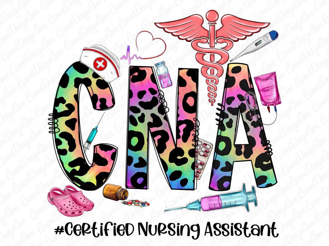 Nurse CNA Png Sublimation Design Download, Nurse Life Png, Nursing Png ...