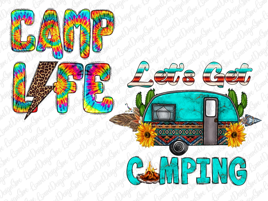 Camping Bundle Png Peace Love Camping Png Camp Life Camping - Etsy