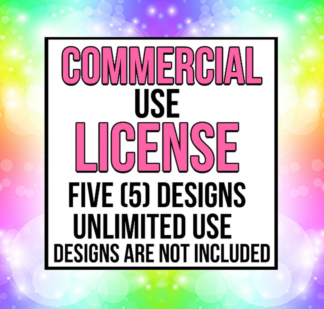 Commercial Use License for Small Businesses and Physical Products ...