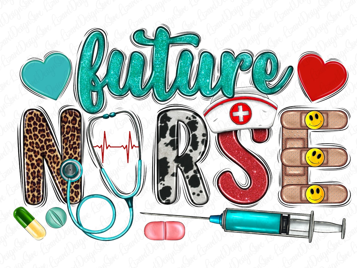 Future Nurse Png Sublimation Designnurse Png Nursing Student - Etsy