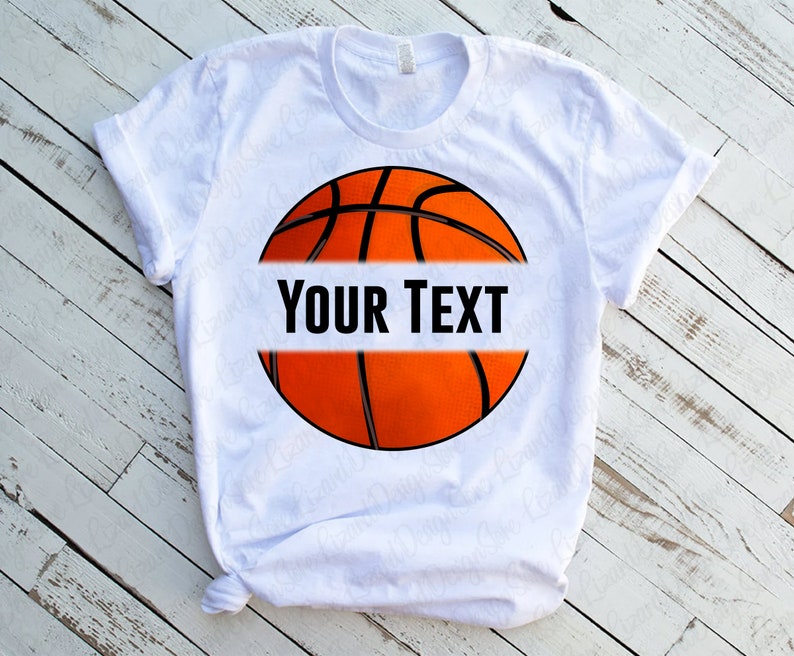 Basketball Split Name Frame Png Clipart Image, Basketball Ball Png ...