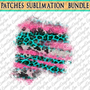 Pink Glitter Leopard Patch Png, Leopard Pink Patch Png, Leopard Print ...
