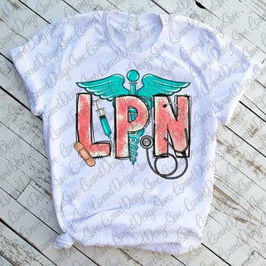 LPN Licensed Practical Nurse Png, Nurse Png, Pink Glitter Nurse Png ...