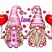 Valentine's Day Gnomies Png Sublimation Design,valentine's Day Png ...