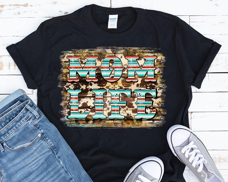 Mom Life Kid Life Bundle Png Western Mom Life Png Kid Life | Etsy