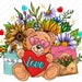 Valentine's Day Bear Png Sublimation Design, Teddy Bear Png, Teddy Bear ...