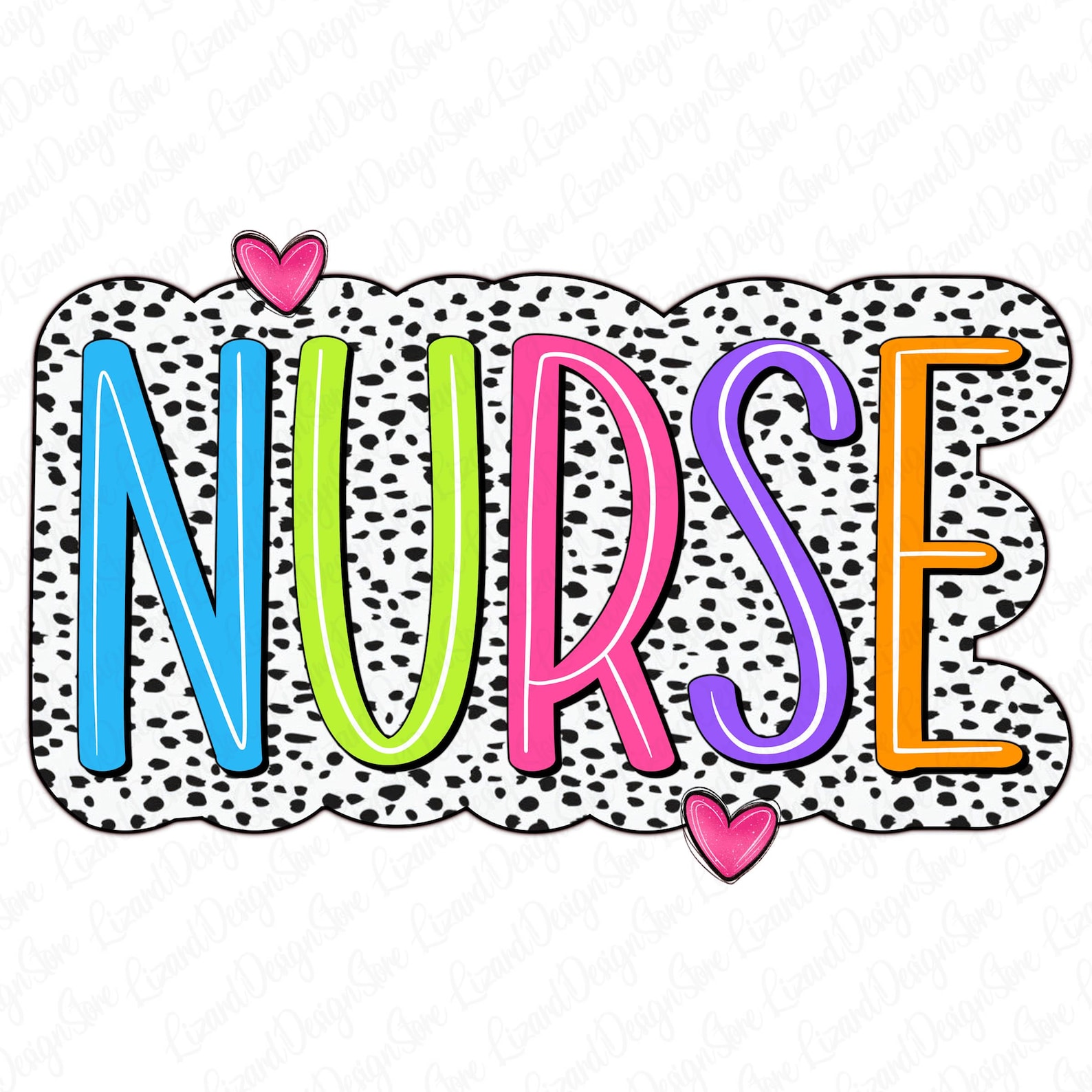 Nurse Dalmatian Bundle Png Sublimation Design Download, Nurse Bundle ...