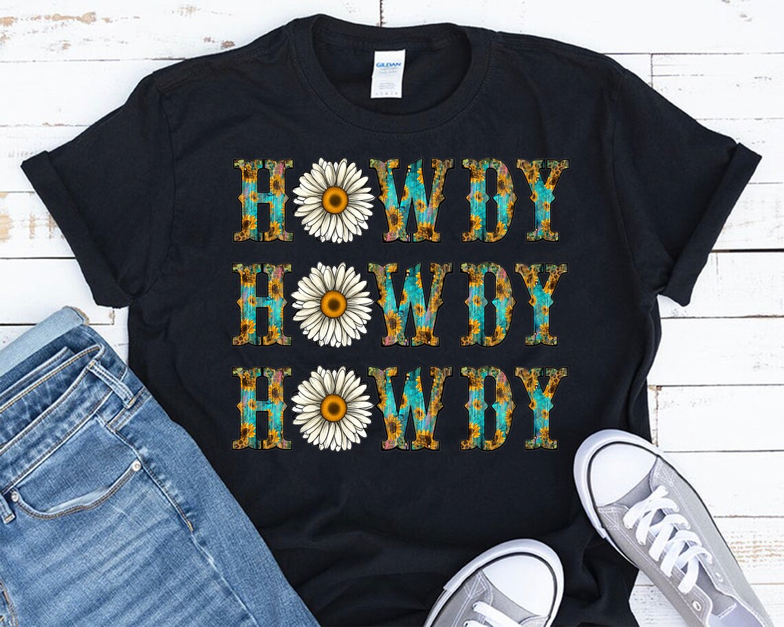 Howdy Camo Turquoise Png Howdy Png Howdy Daisy Design | Etsy