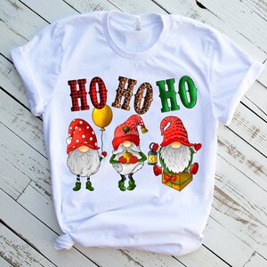 Ho Ho Ho Gnomies Png, Merry Christmas Ho Ho Ho, Santa Hat Gnomes Png ...