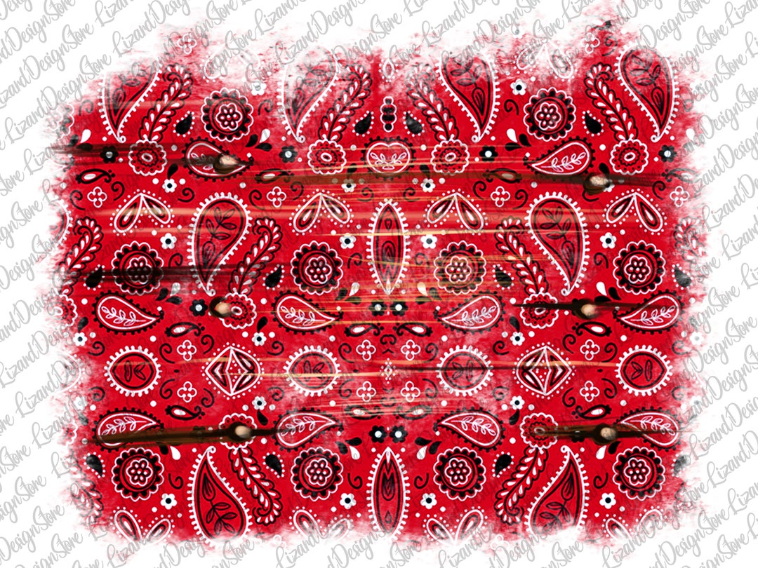 Red Bandana Background Png bandana wooden Bandana Background western Png background sublimation Background png File digital Download Etsy