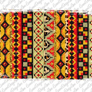 Aztec Backgrund Png, Aztec Western Leopard Distressed Png Background ...