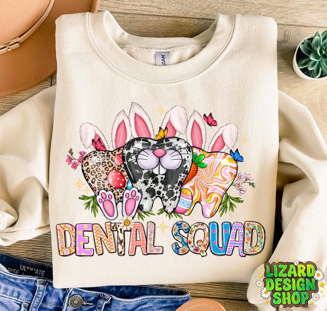Dental Squad Easter Png, Easter Tooth Png, Dentist Easter, Dentist of ...