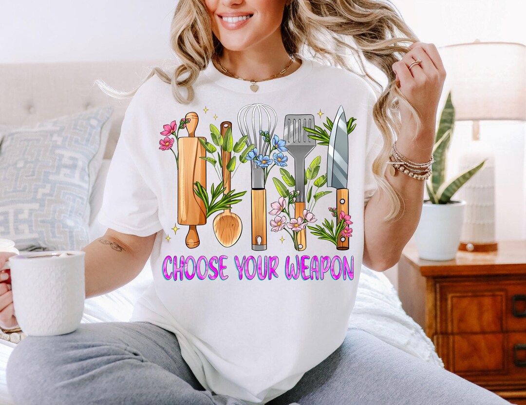 Choose Your Weapon PNG | Funny Kitchen Design | Kitchen Png ...
