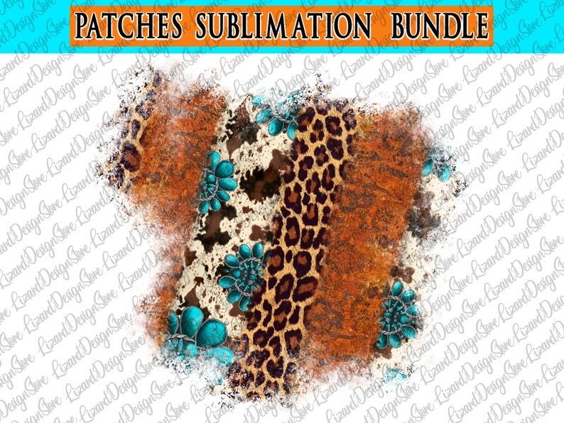 Gemstone Leopard Patch Png Gemstone Png Leopard Png Leopard - Etsy