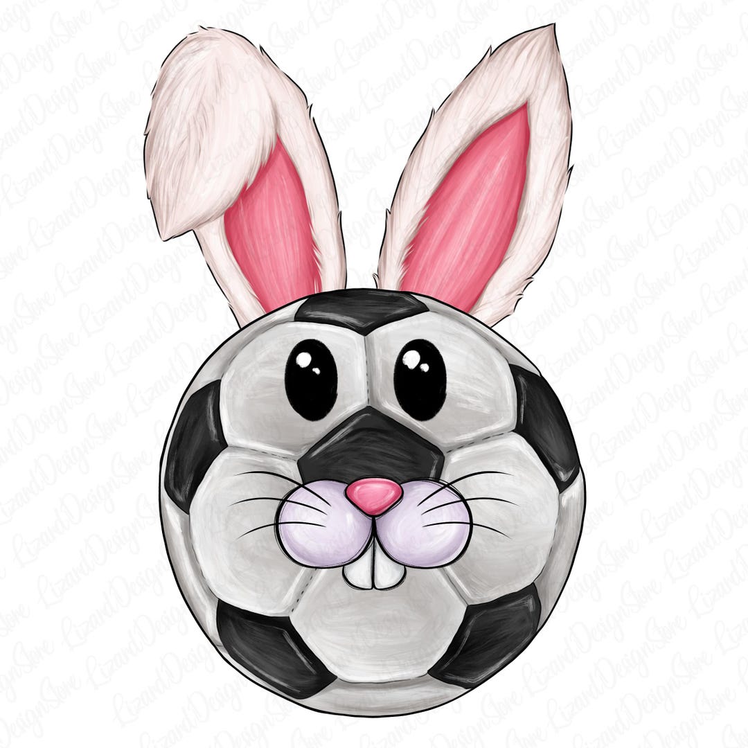 Soccer Easter Bunny Png Sublimation Design, Easter Bunny Png, Soccer ...