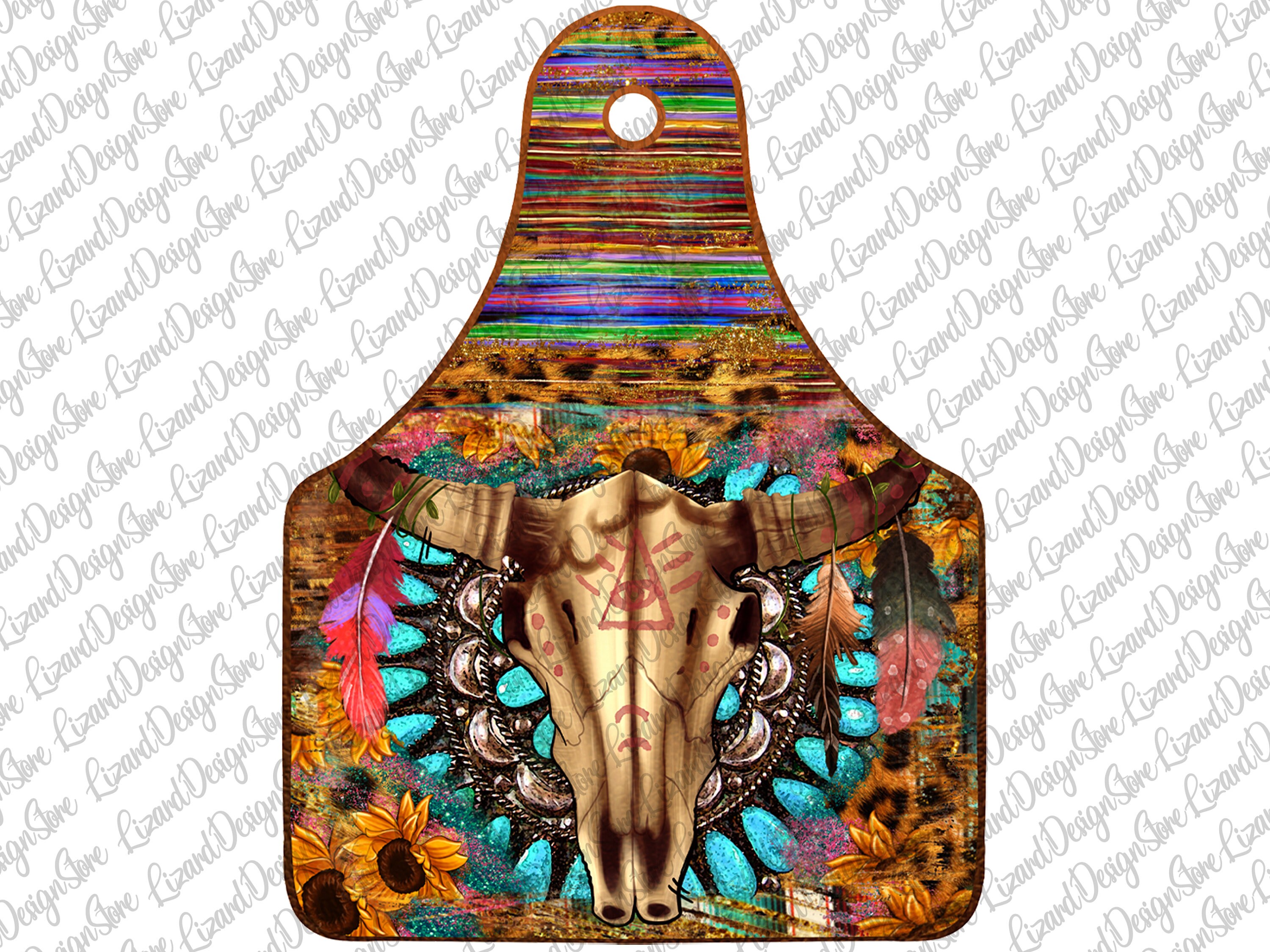 Cow Tag Design Bundle Pngcamoflage Cow Tagwestern Design - Etsy