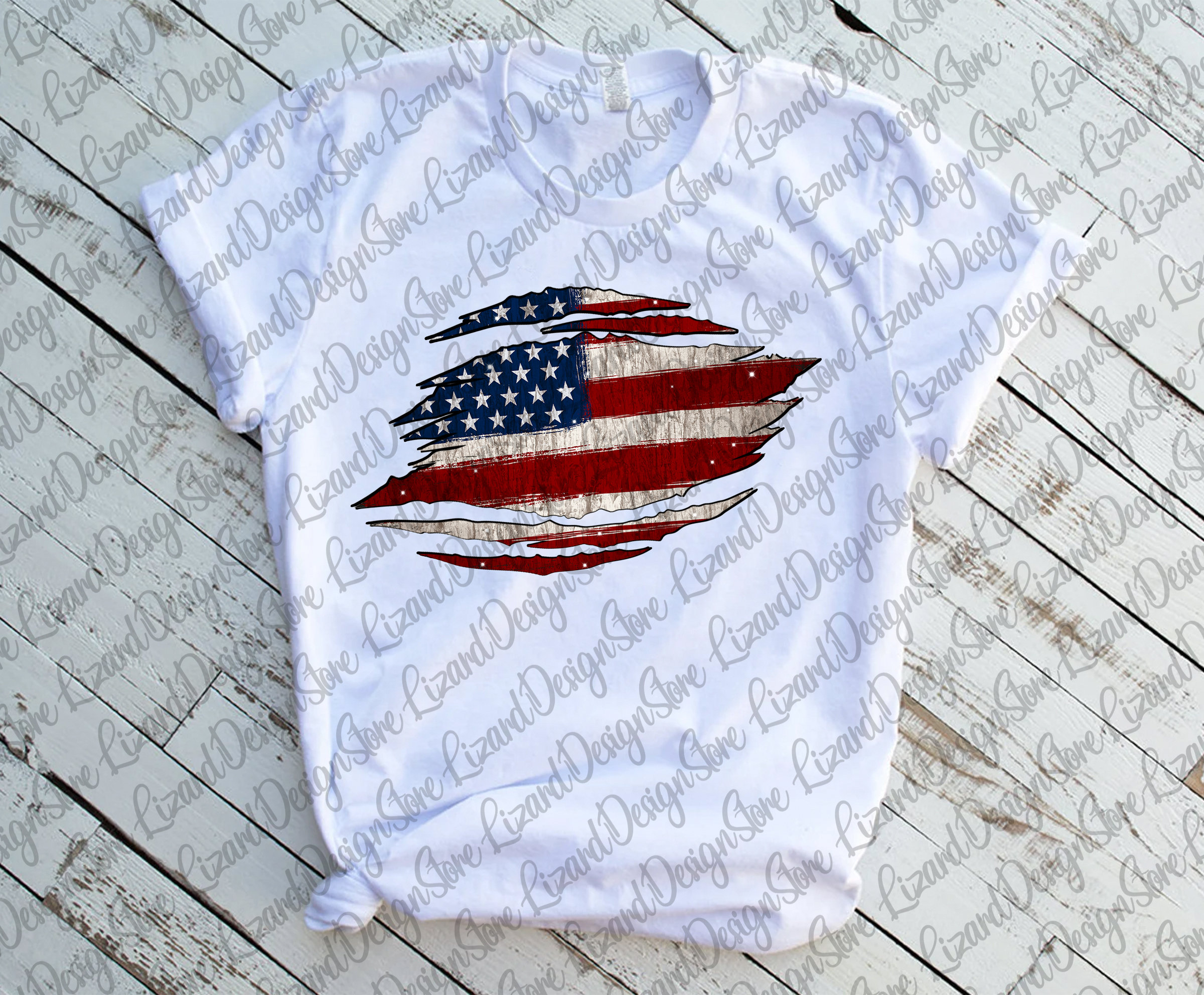 Usa Flag Ripped Png File Ripped Design Usa Flag Sublimation - Etsy