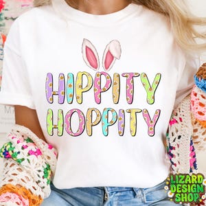 Hippity Hoppity PNG, Easter Bunny Sublimation, Spring Carrot Clipart ...