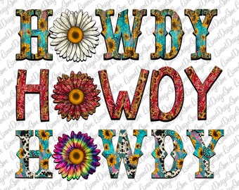 Smiley Howdy Png, Western Design, Howdy Design, Turqoise, Red Bandana ...