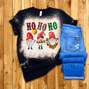 Ho Ho Ho Gnomies Png, Merry Christmas Ho Ho Ho, Santa Hat Gnomes Png ...