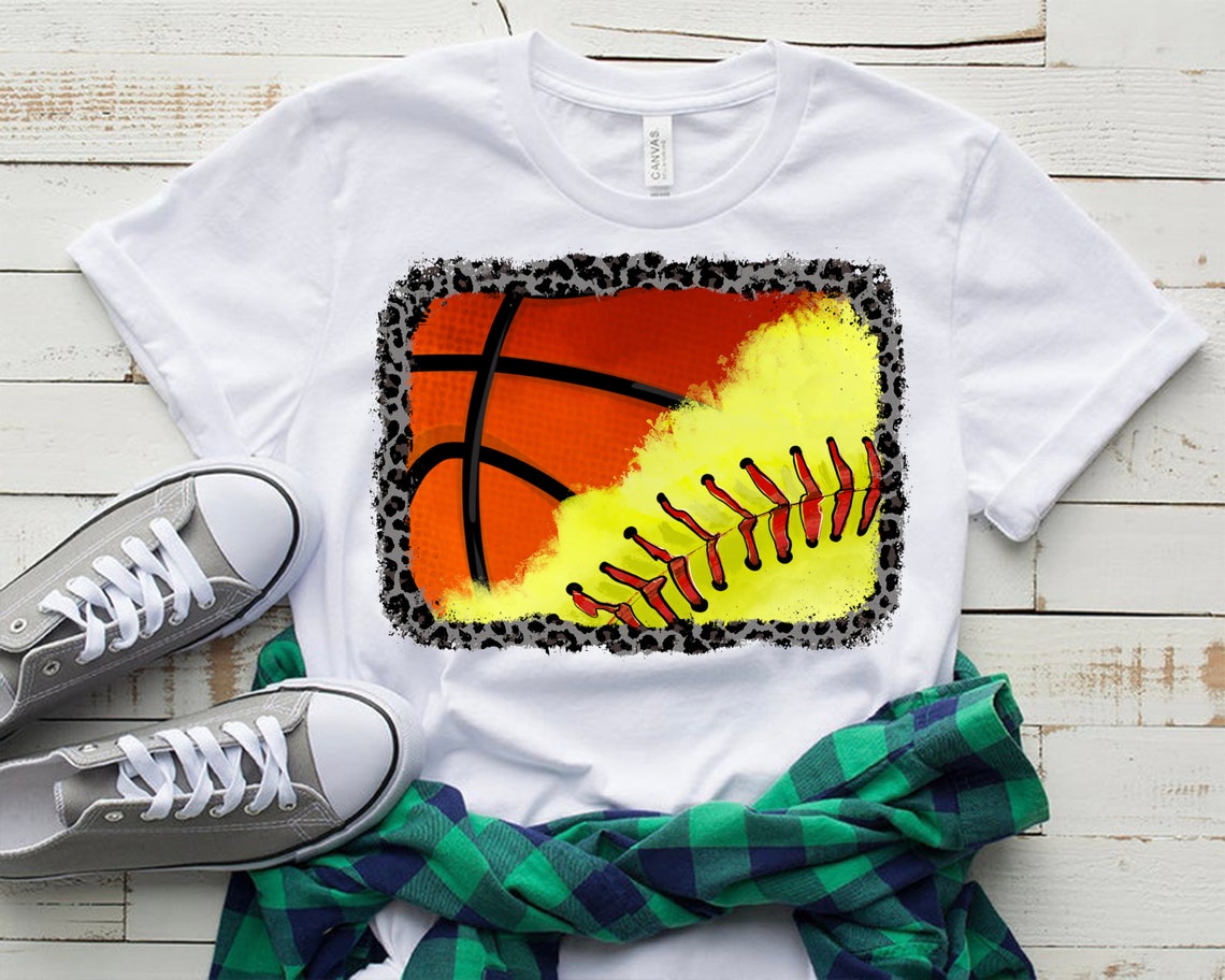Basketball and Softball Background Design, Basketbal Png, Softball Png ...