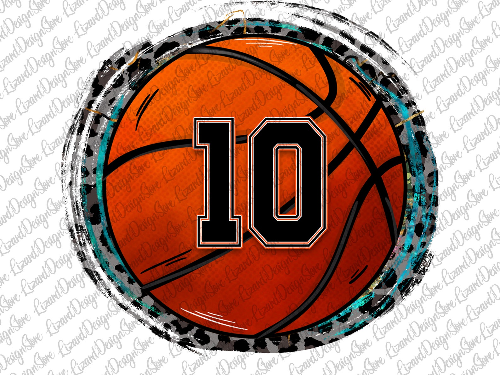 Basketball Number Bundle Design Basketball Number Png 5 10 - Etsy