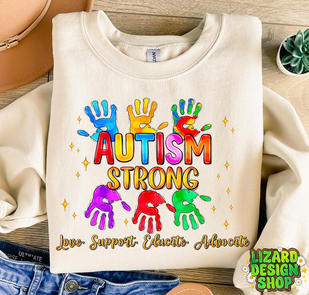 Autism Strong Png, Autism Awareness Png, Autism Love Png, Autism ...