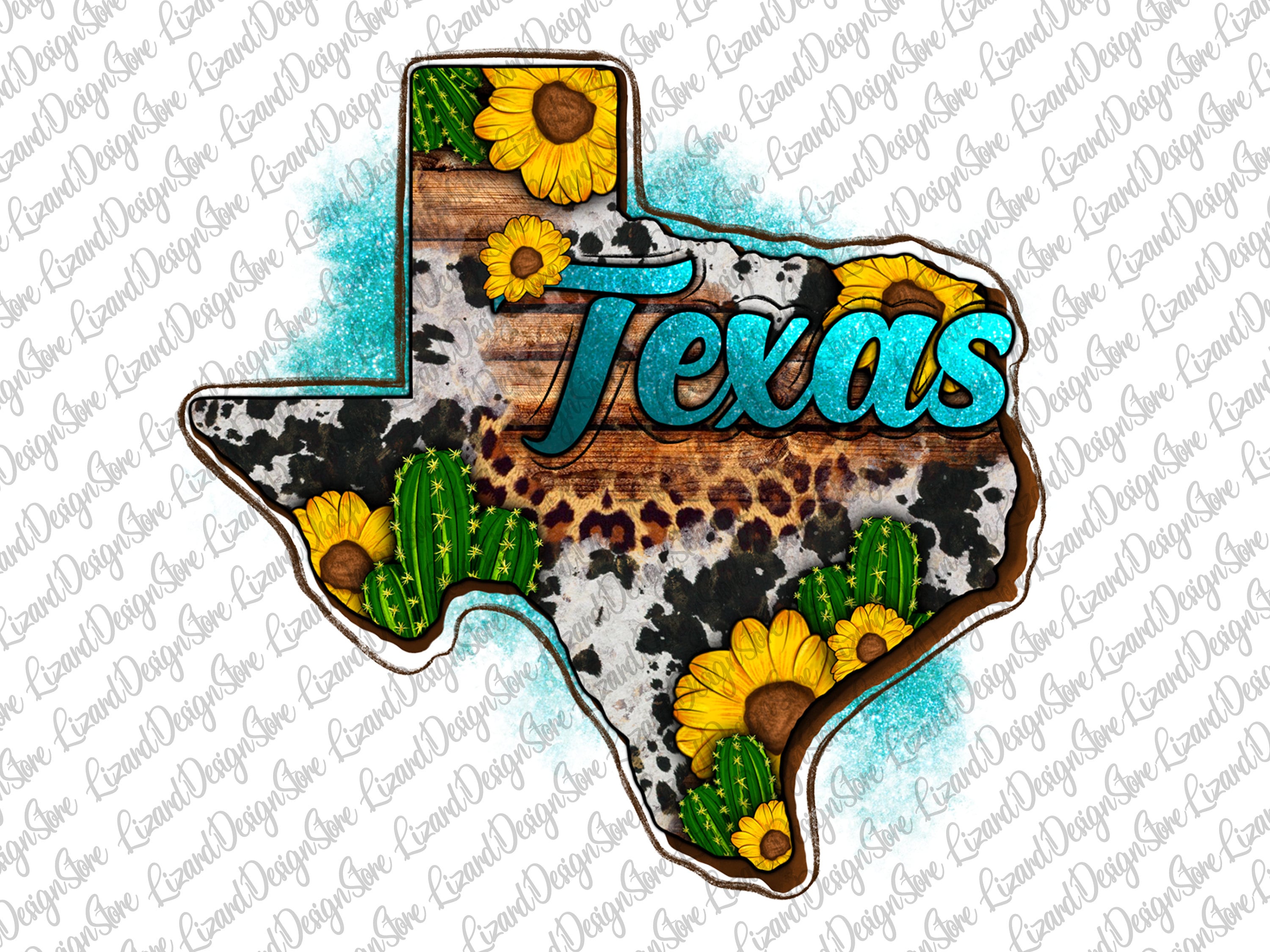 Western Texas Map Bundle Png Texas Map Bundle Map - Etsy