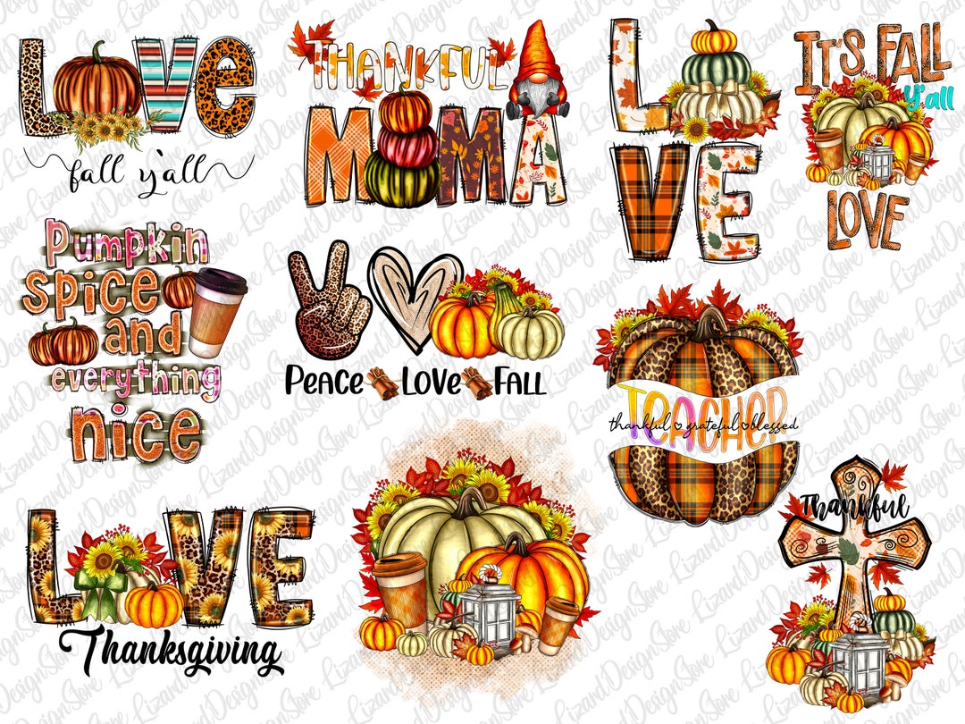 Fall Bundle Png, Pumpkin Spice Junkie Png, Fall Shirt Designs, Western ...